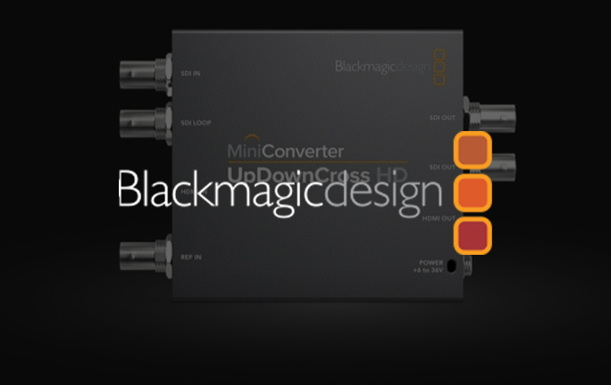 Converters van Extron, BlackMagicDesign en Kramer bij Output